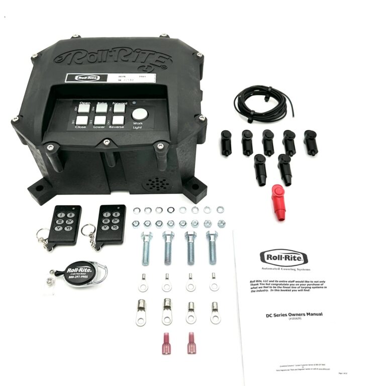 Roll Rite Enclosure For Relay And RF Controller - Trison Tarps Inc.