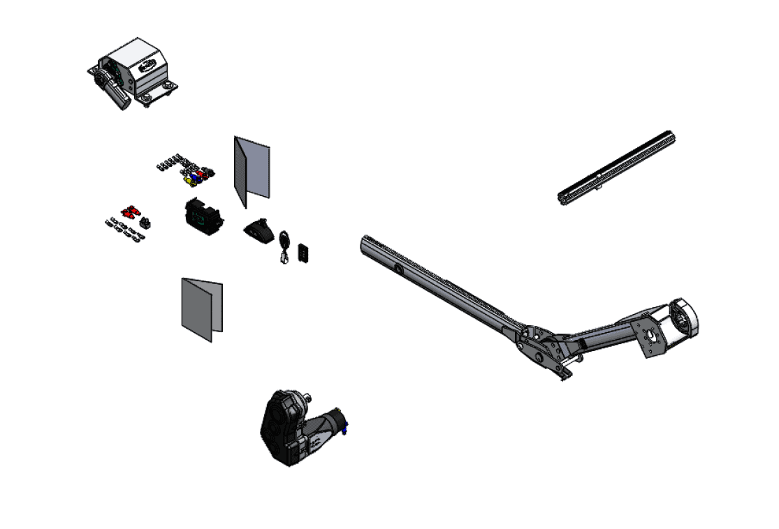 Roll Rite Electric Conversion Kit With Multi-Flex Rear Arm RR105352 ...