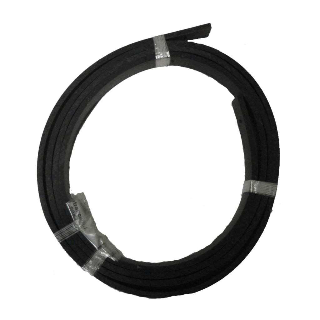 Plastic Slide Strip - 1" X 10' Roll With Screws - Trison Tarps Inc.