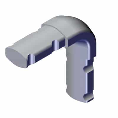 Roll Rite Corner - 76800 Aluminum 90 Degree Corner Casting Replacement ...