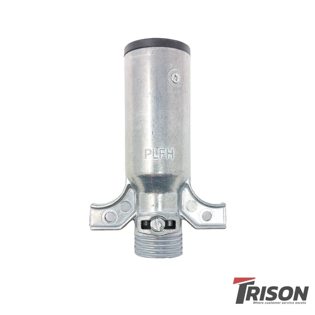 Plug Half Of Dual Conductor Plug Set - Horizontal Pins - Trison Tarps Inc.