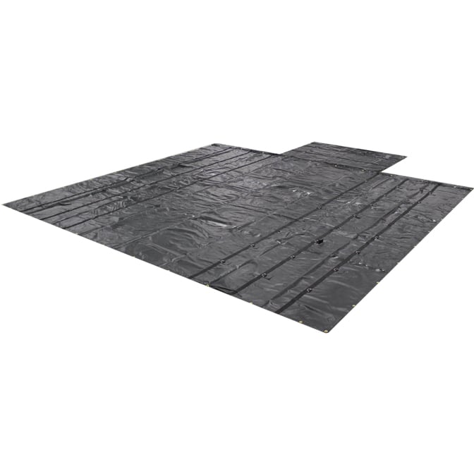 Set Of 4 Lightweight Lumber Tarps – 1 Pc – 24′ X 14′, 2 Pcs – 28′ X 16 ...