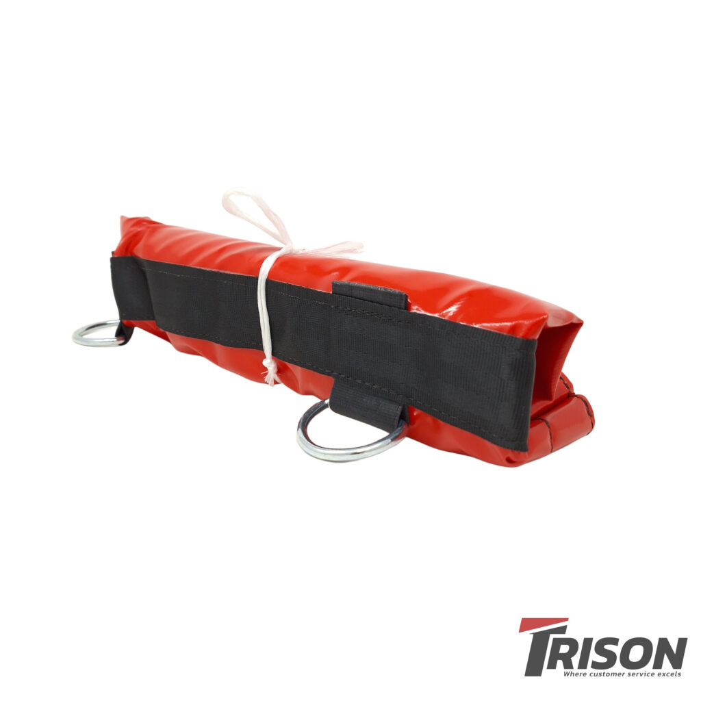Vinyl Exhaust Cover - Red - Trison Tarps Inc.