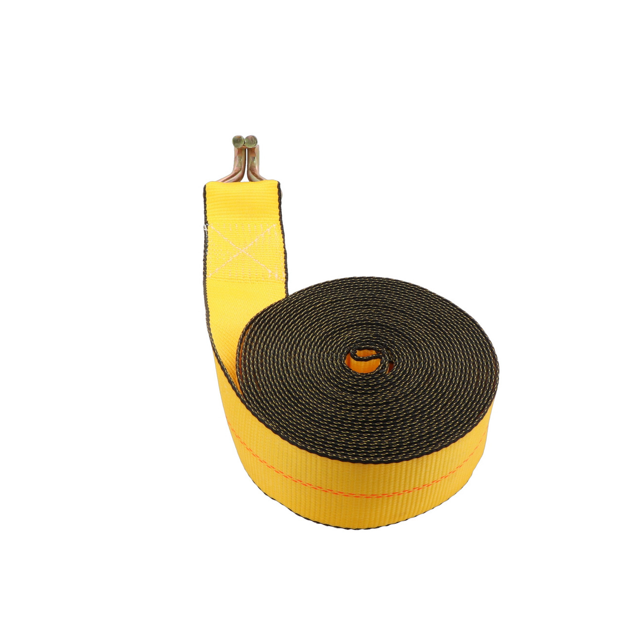 Kinedyne 323036, 3″ By 30′ Winch Strap With Wire Hook - Trison Tarps Inc.