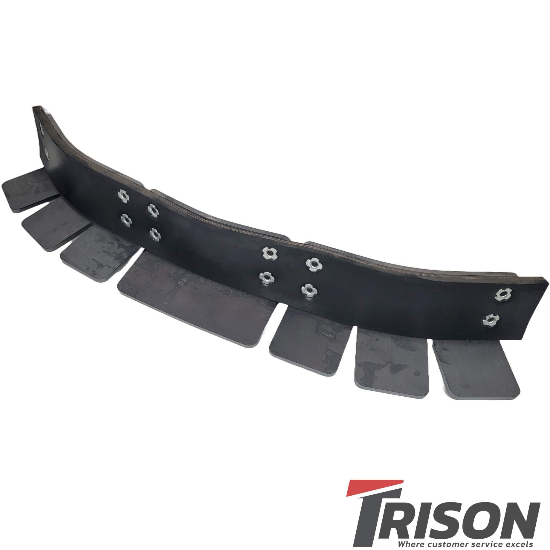 Trison Coil Cuff - Steel With Rubber - Trison Tarps Inc.