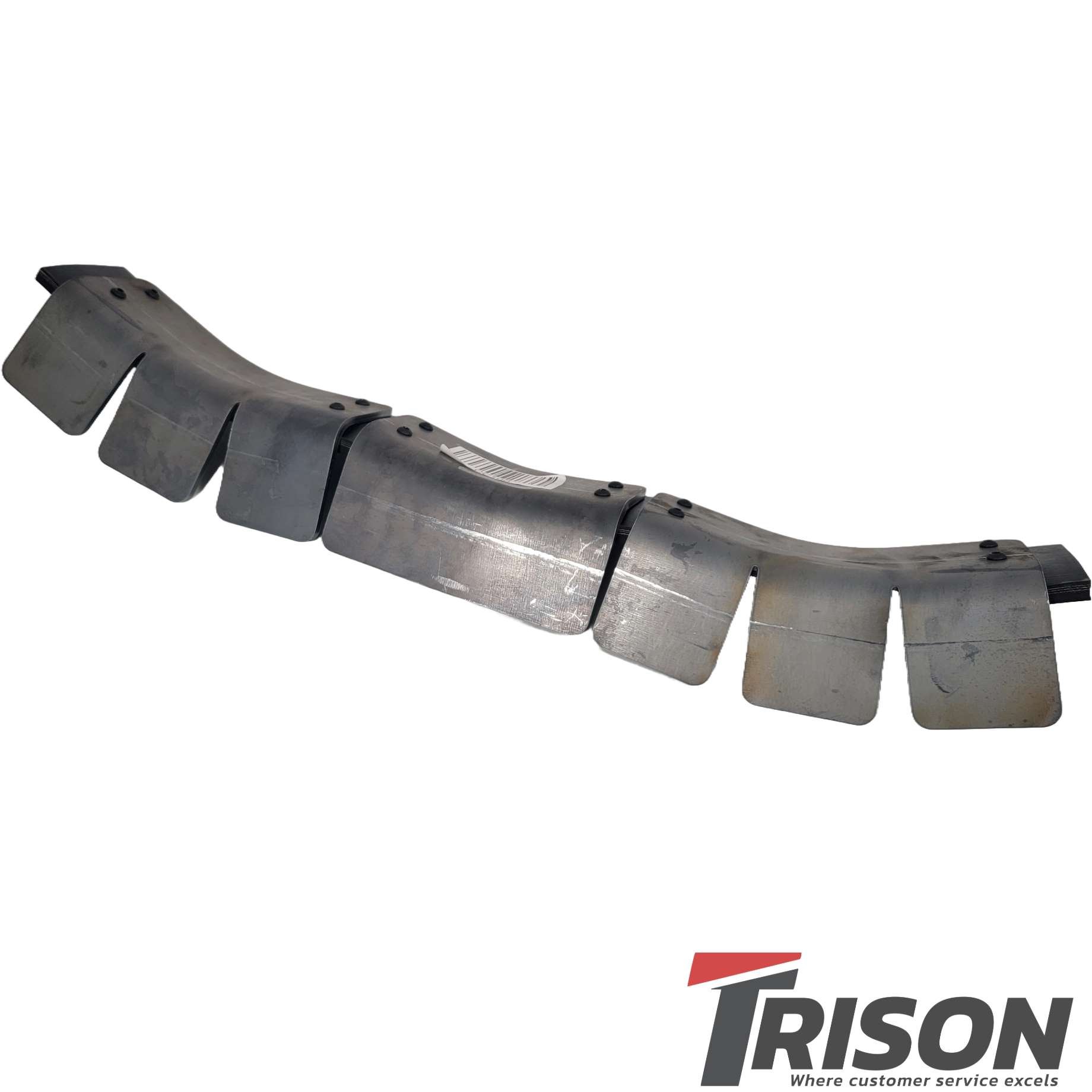 Trison Coil Cuff - Steel With Rubber - Trison Tarps Inc.